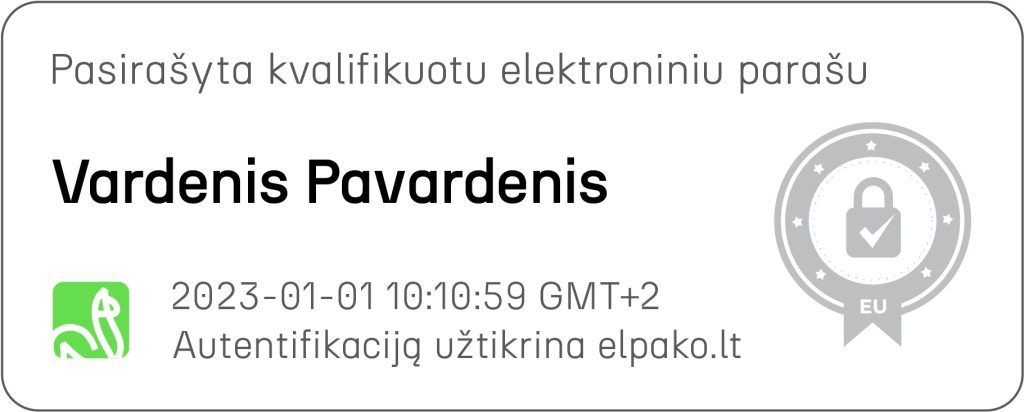 Kaip atpažinti, kad dokumentas pasirašytas kvalifikuotu elektroniniu ...
